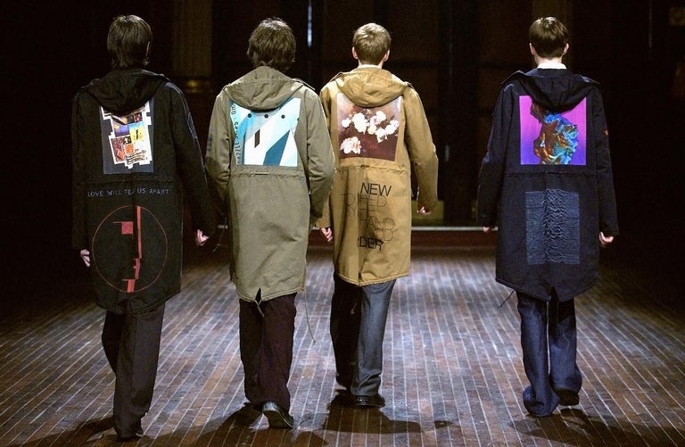Raf Simons AW2003 "Closer" Peter Saville Parka at 1stDibs | raf simons ...
