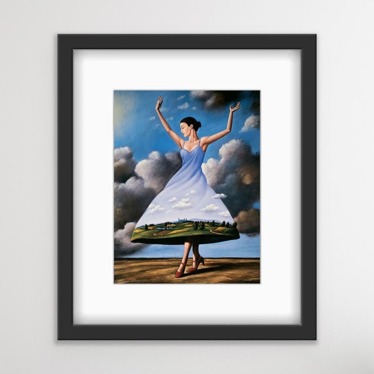 Rafał Olbiński - A dancer - Surrealist print, Limited edition ...