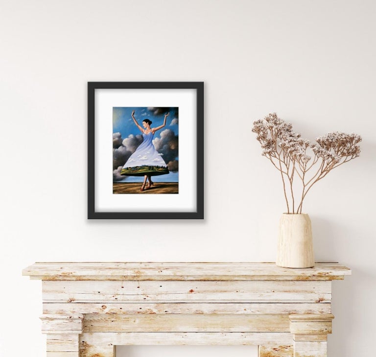 Rafał Olbiński - A dancer - Surrealist print, Limited edition ...