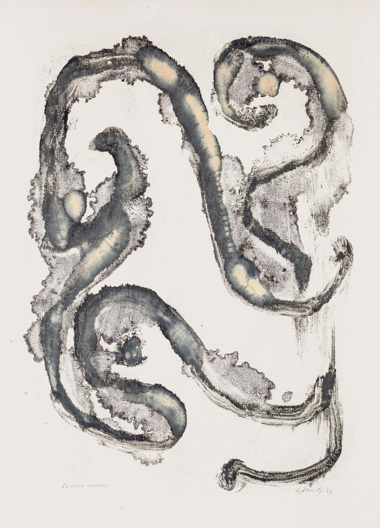 Rafael Alberti - Composition - Lithograph by Raphael Alberti - 1972 For ...