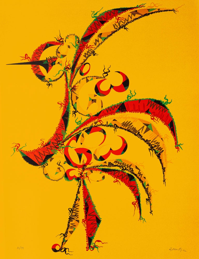 Rafael Alberti - Composition - Original Lithograph by Raphael Alberti ...