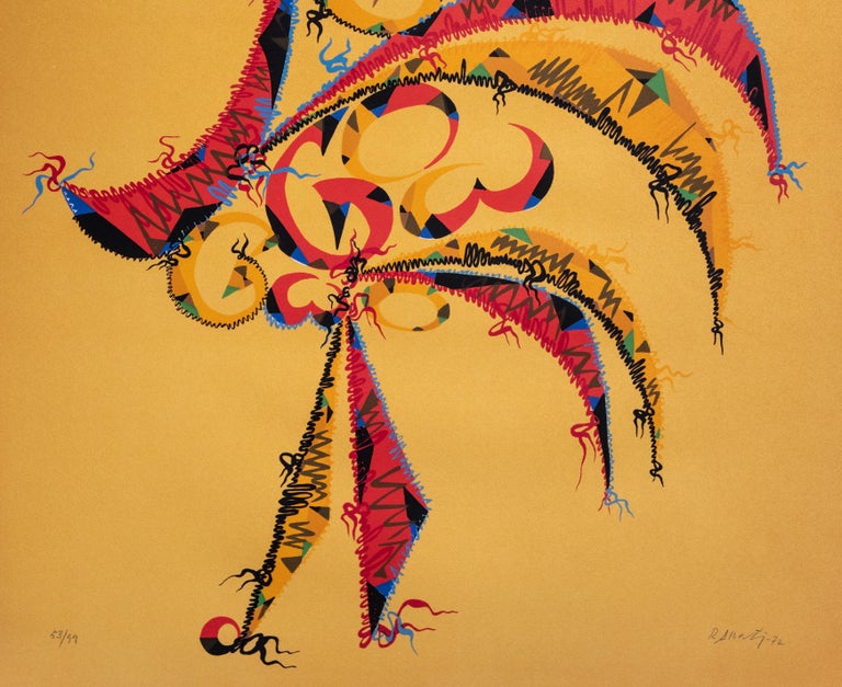 Rafael Alberti - Letter G - Original Lithograph by Raphael Alberti ...