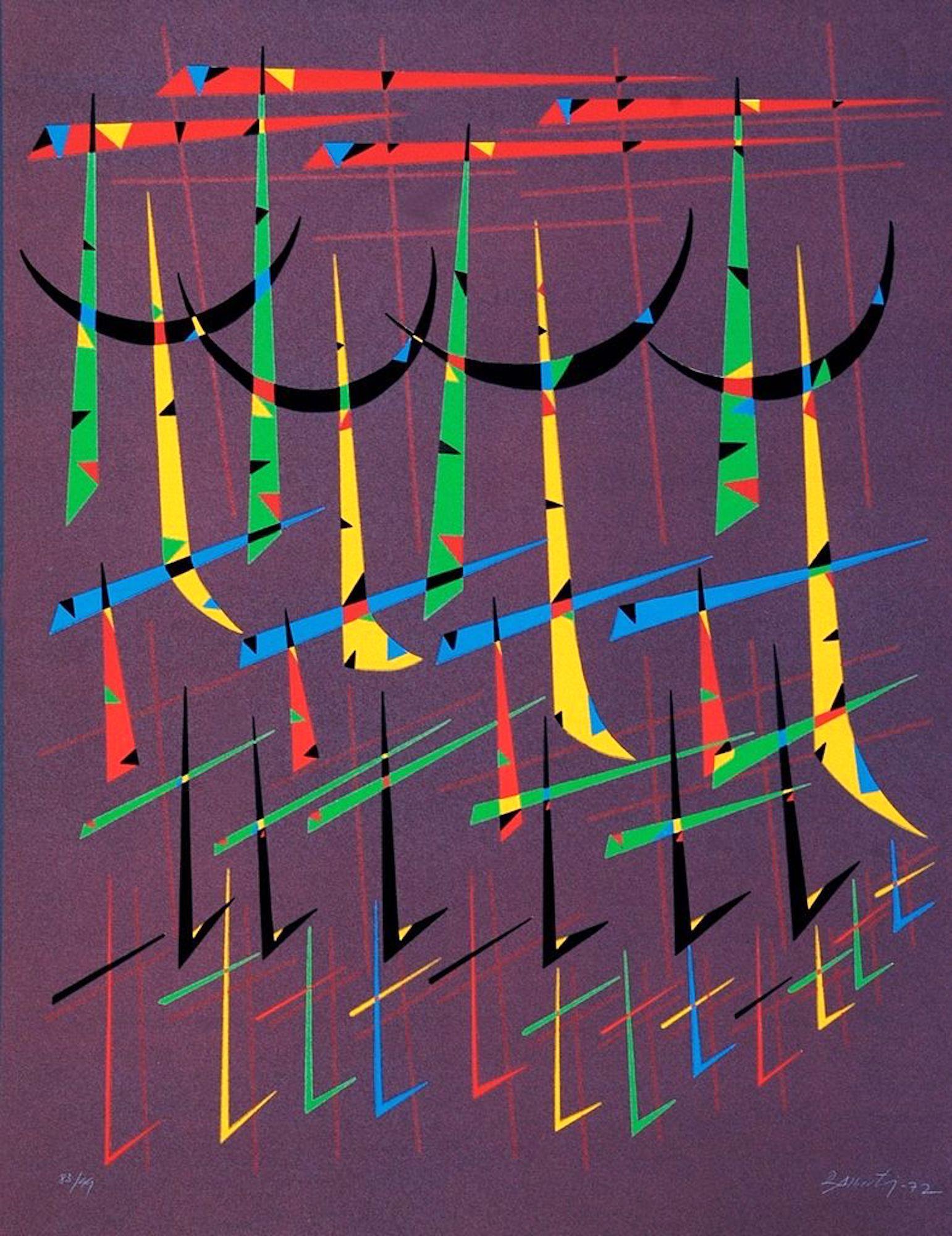 Rafael Alberti - The Lyricism of Alphabet - Original Lithograph by ...