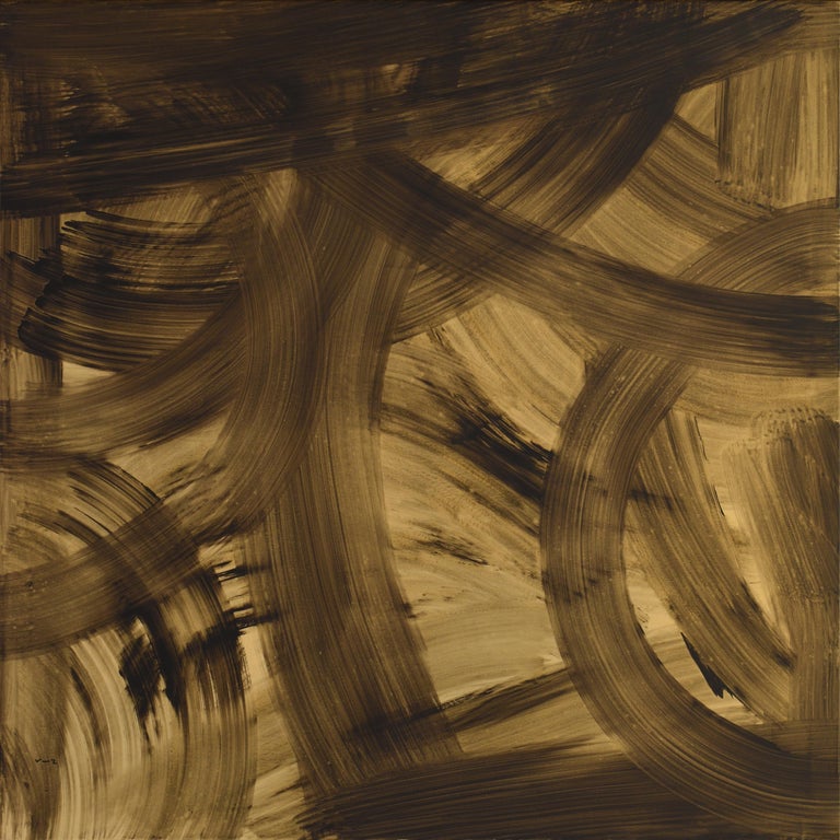 Rafael Ruz - Como un regalo- original abstract acrylic painting For ...
