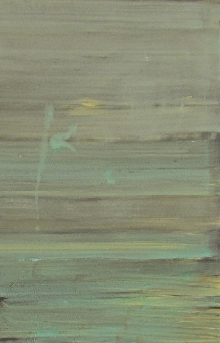 Rafael Ruz - Ruz. blues and greens. soft upright. acrylic canvas ...