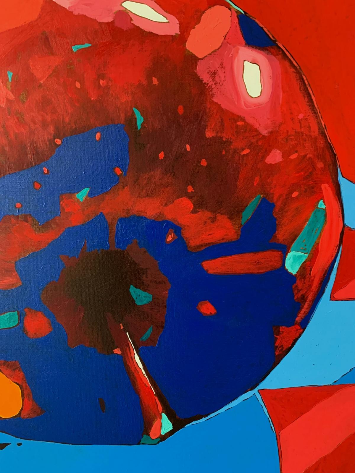 Rafał Gadowski - Apples 19 - Oil painting, Contemporary Figurative, Pop ...