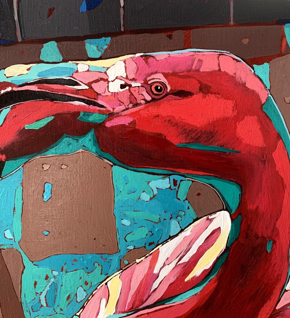 Rafał Gadowski - Flamencos 25. Pintura al óleo figurativa, Colorido ...