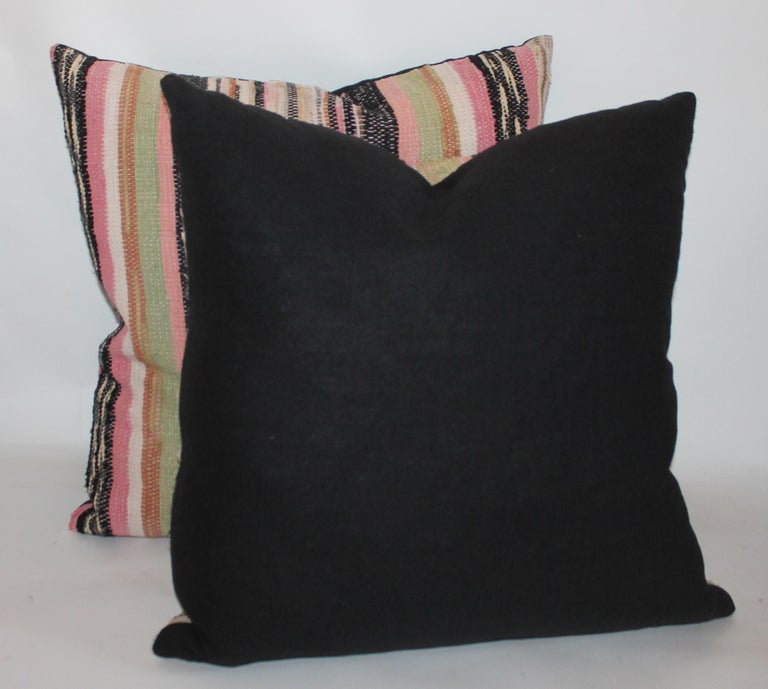 Rag Rug Pastel Pillows or Pairs For Sale at 1stDibs