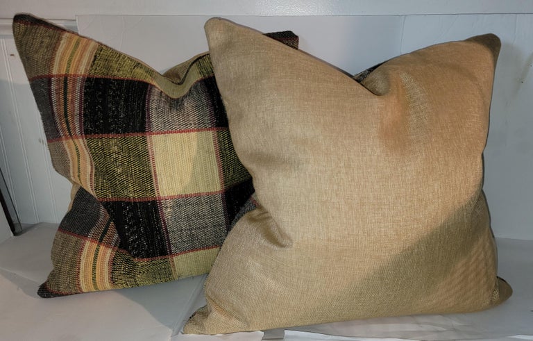 Rag Rug Pillows, Set of Four For Sale at 1stDibs