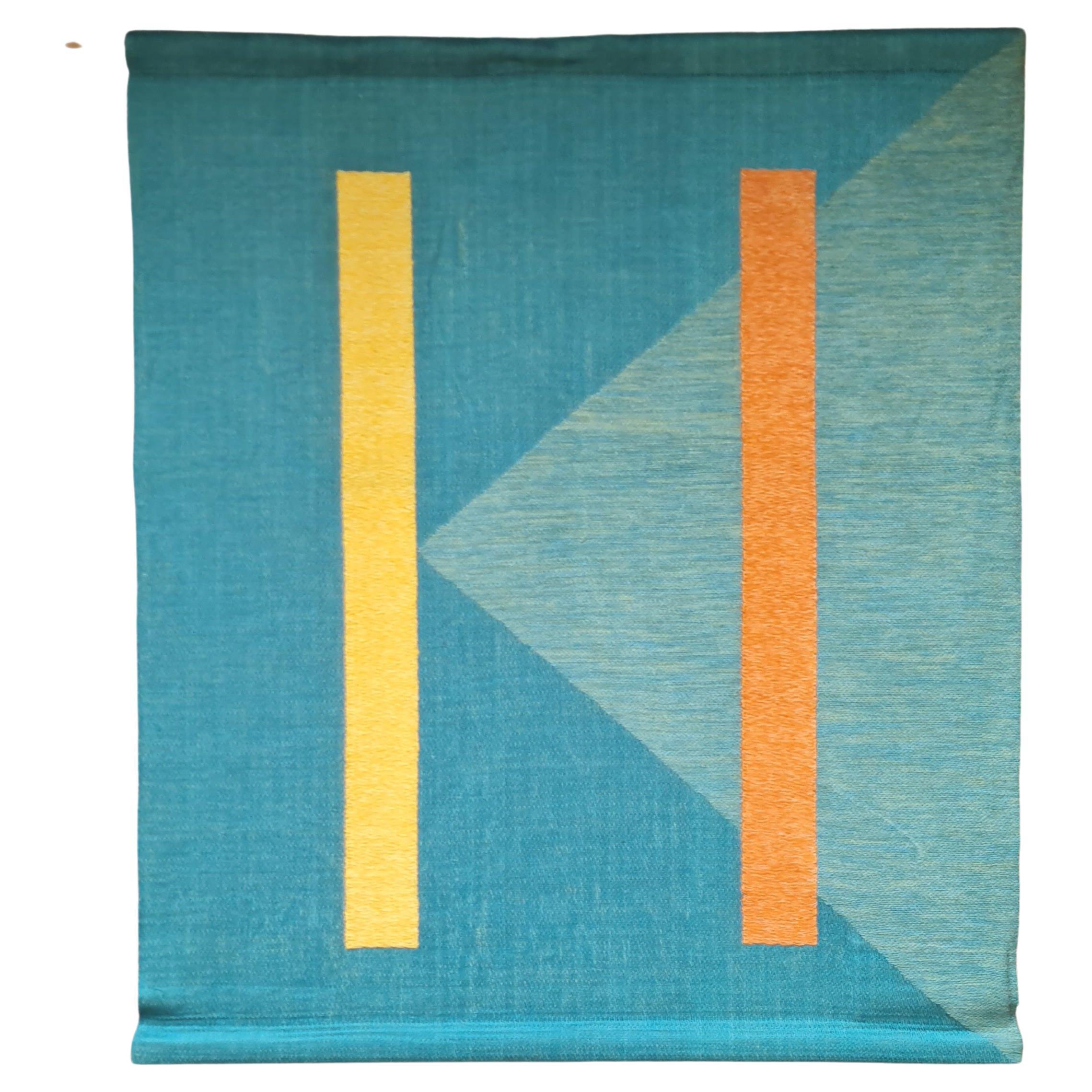 Raija Rastas "Tropic" Unique Damask Wall Hanging for Suomen Käsityön ...