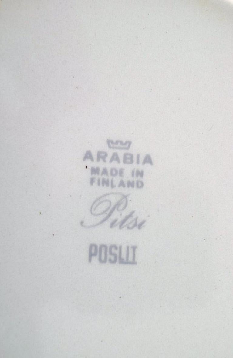 Raija Uosikkinen for Arabia. 11 rare Pitsi side plates with floral ...