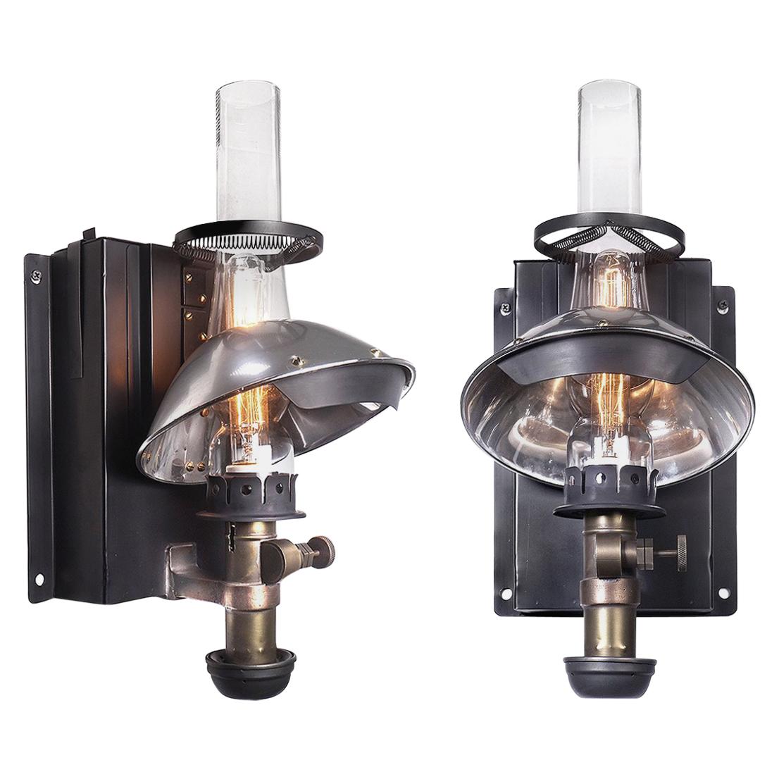 Rail Car Side Lamps at 1stDibs