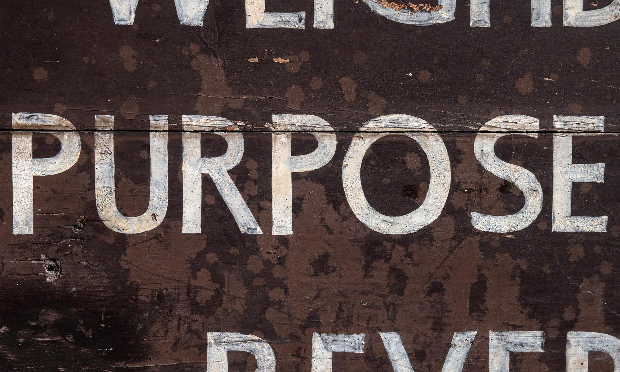 Railway Sign, England, Circa 1940 at 1stDibs