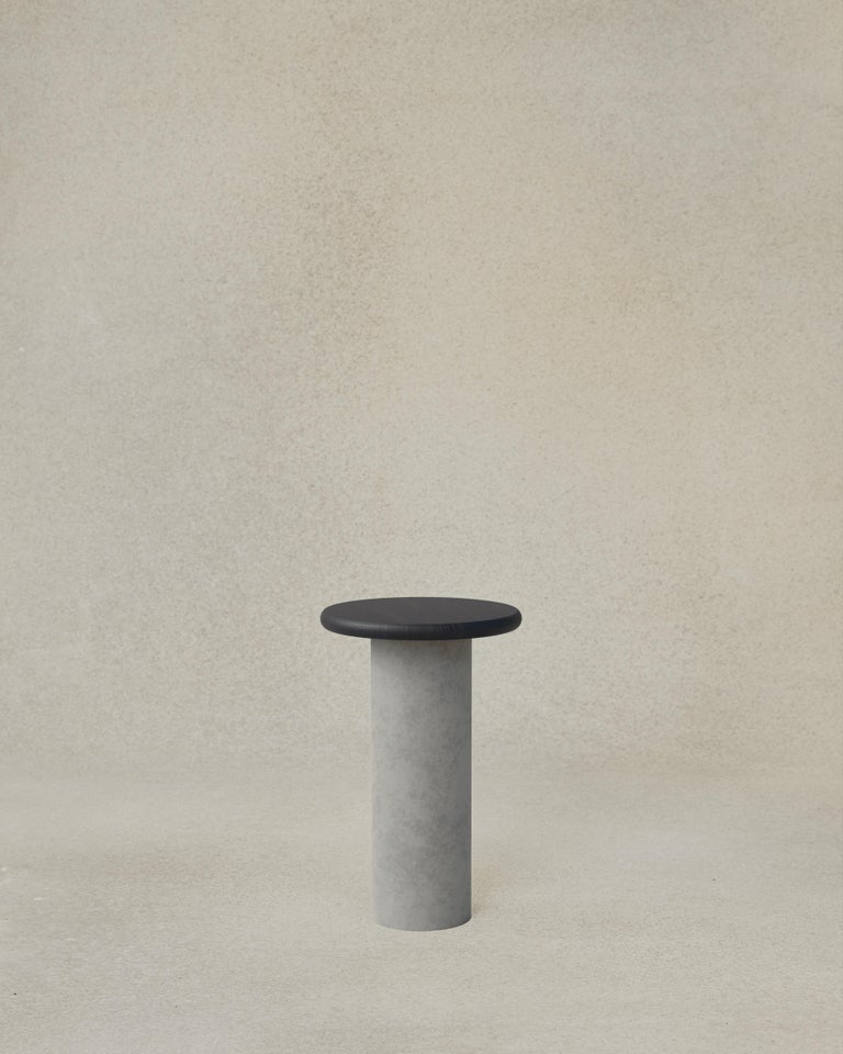 Raindrop Coffee Table, 300, Black Oak / Microcrete For Sale at 1stDibs