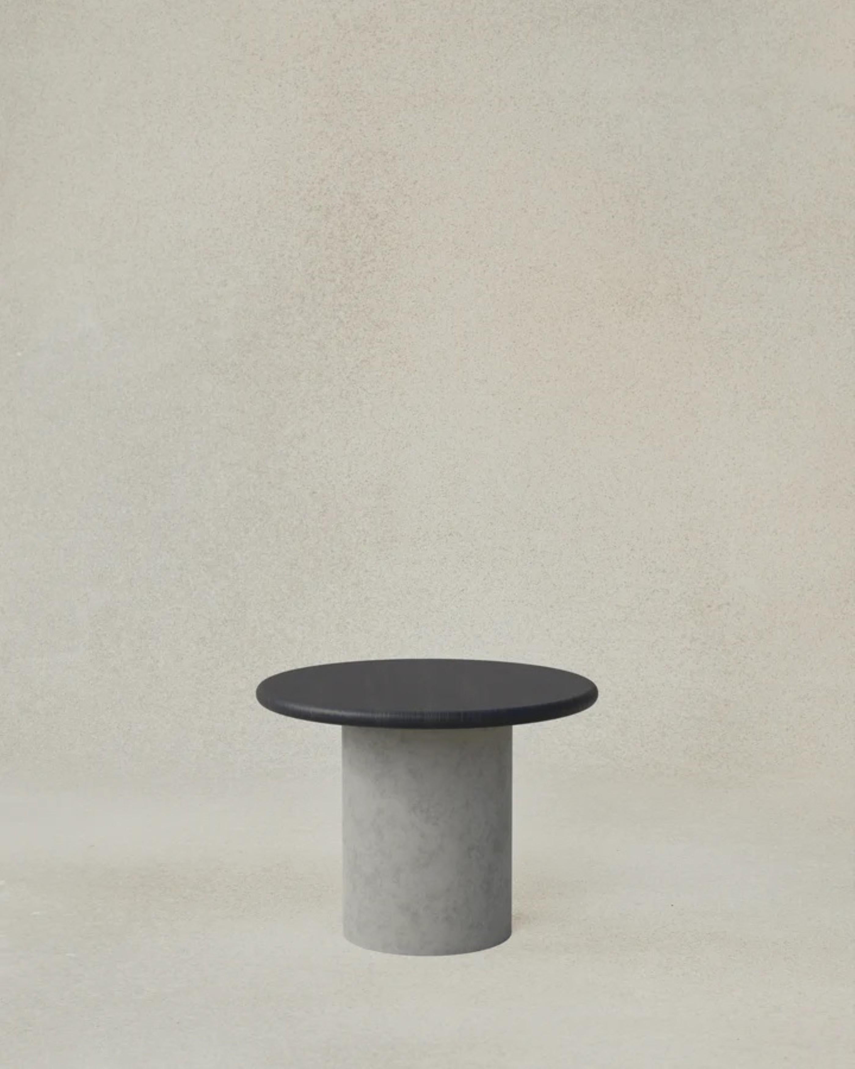 Raindrop Coffee Table, 500, Black Oak / Microcrete For Sale at 1stDibs