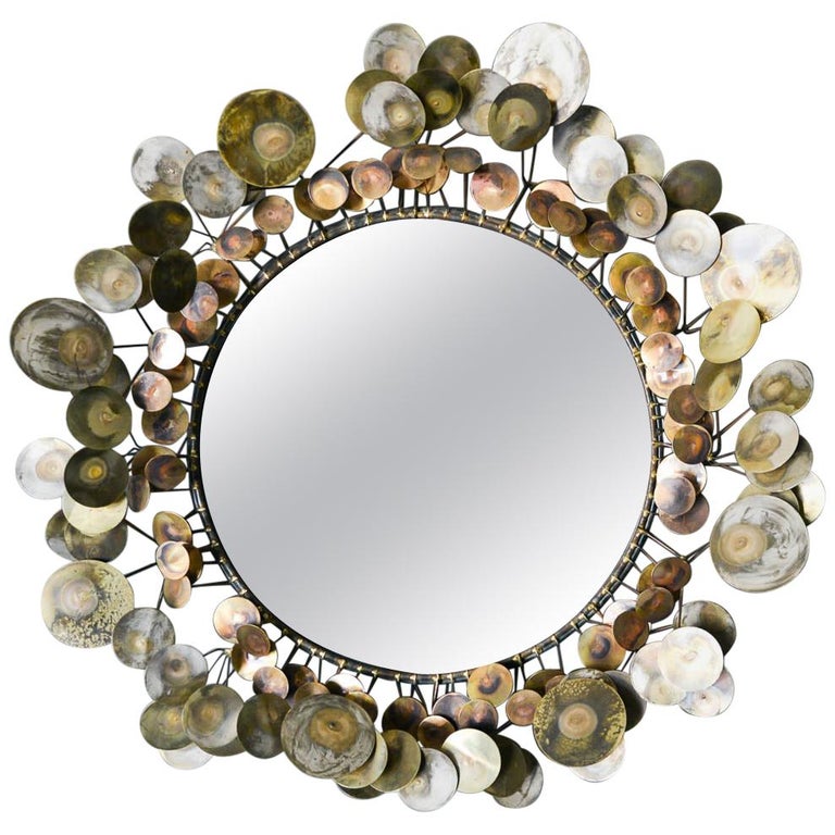 Raindrops Mirror by C. Jere, 1969 at 1stDibs