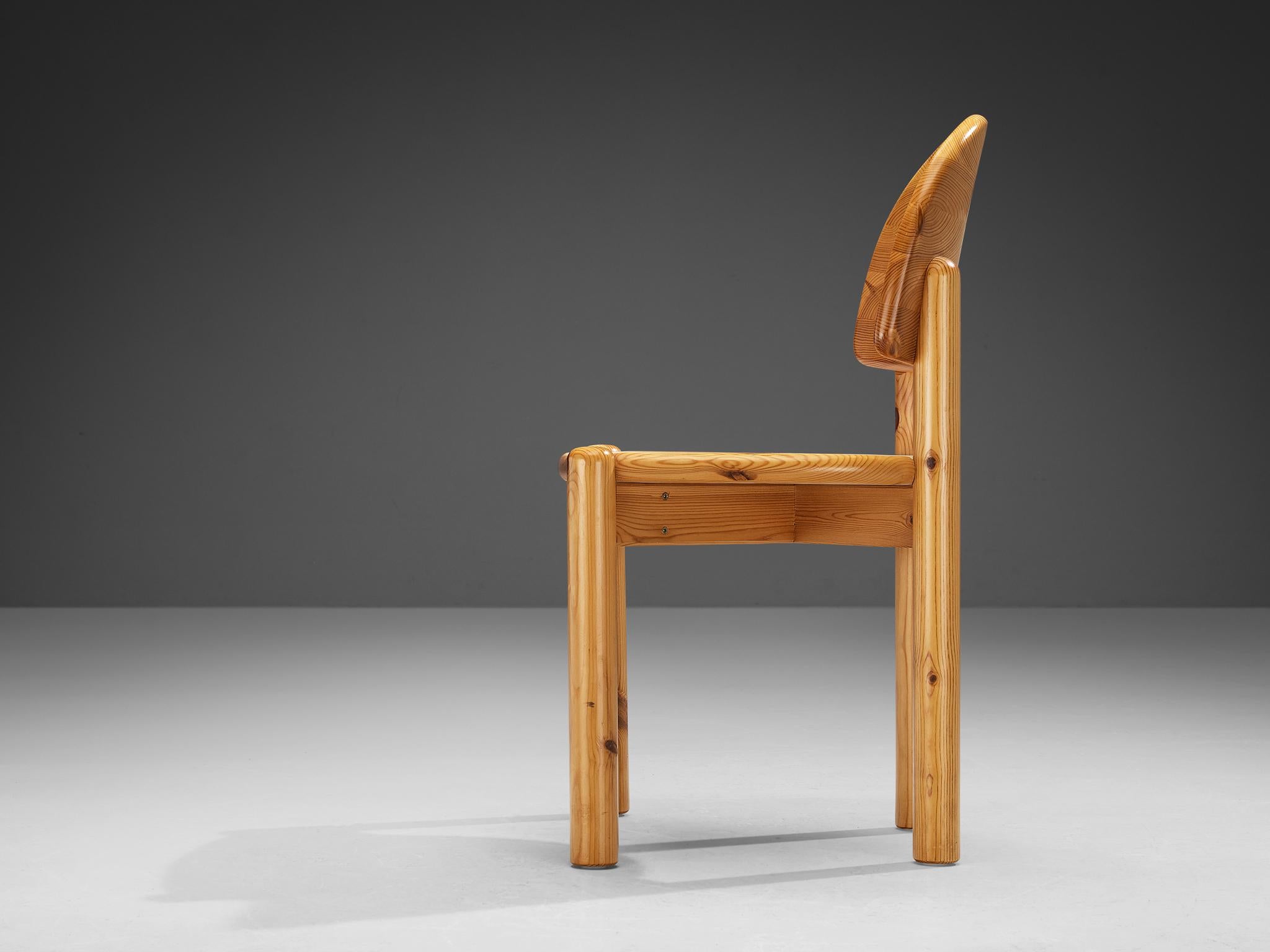 Rainer Daumiller Dining Chair in Pine For Sale at 1stDibs