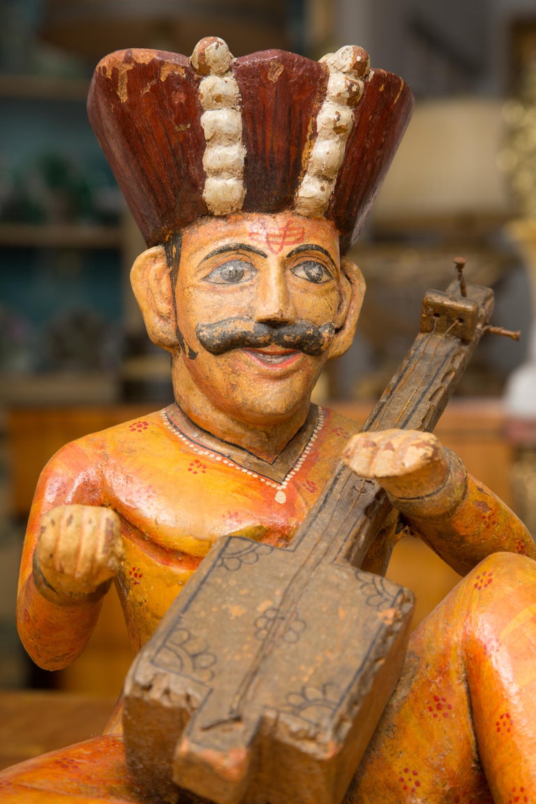 Raj Figures Playing Musical Instruments at 1stDibs