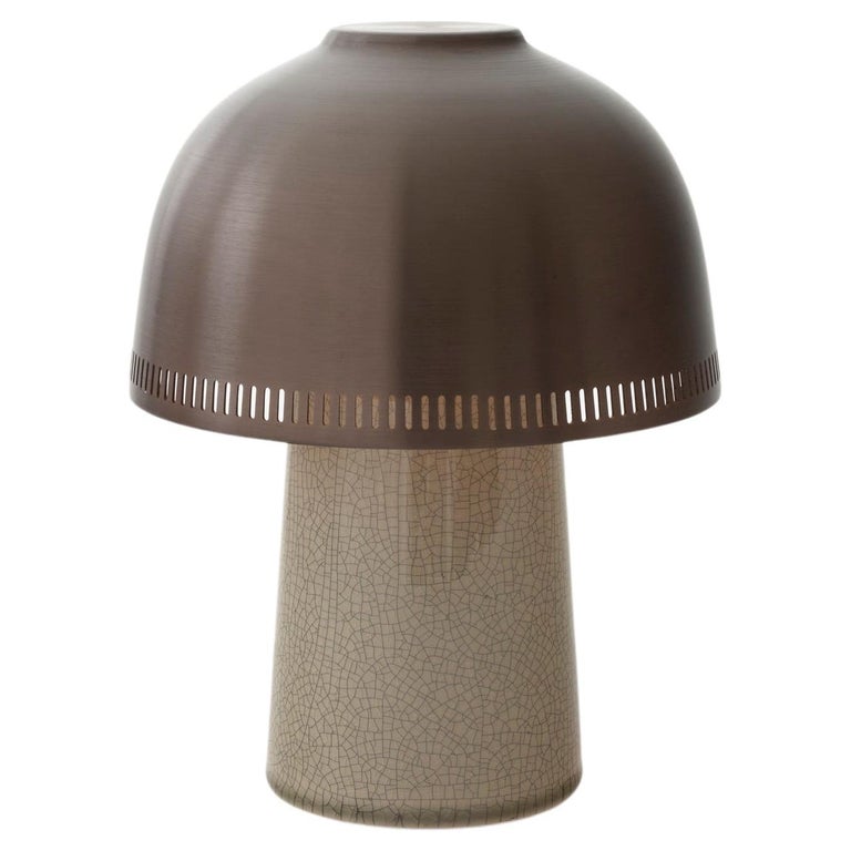 Raku SH8, Beige Grey/Bronzed Portable Table Lamp for &Tradition For ...