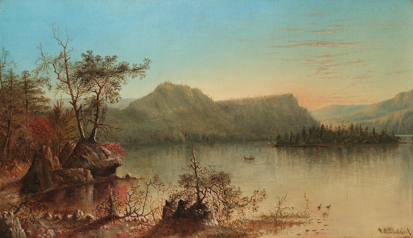 Ralph Albert Blakelock - Indian Encampment For Sale at 1stDibs