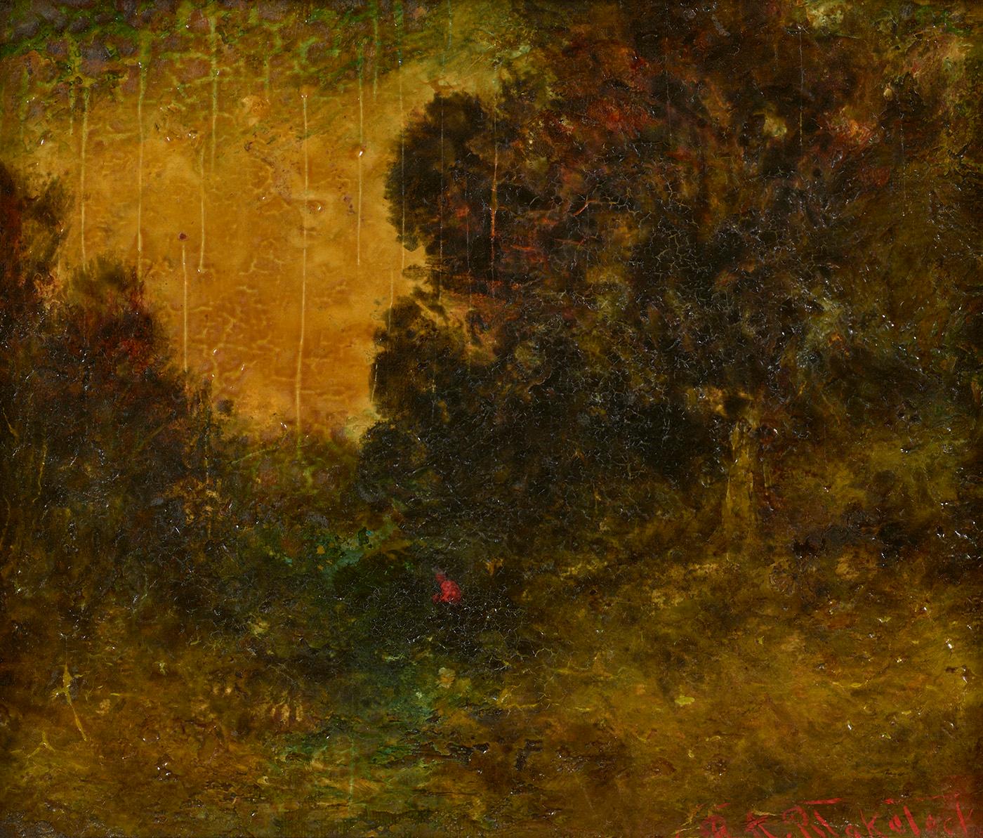 Ralph Albert Blakelock - Edge of the Woods For Sale at 1stDibs