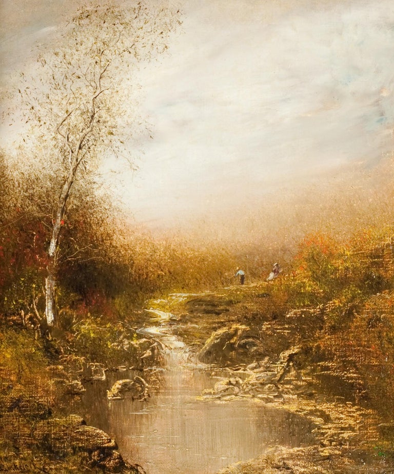 Ralph Albert Blakelock - Fall Landscape For Sale at 1stDibs