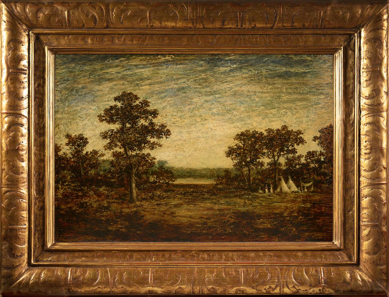 Ralph Albert Blakelock - Indian Encampment For Sale at 1stDibs | ralph ...