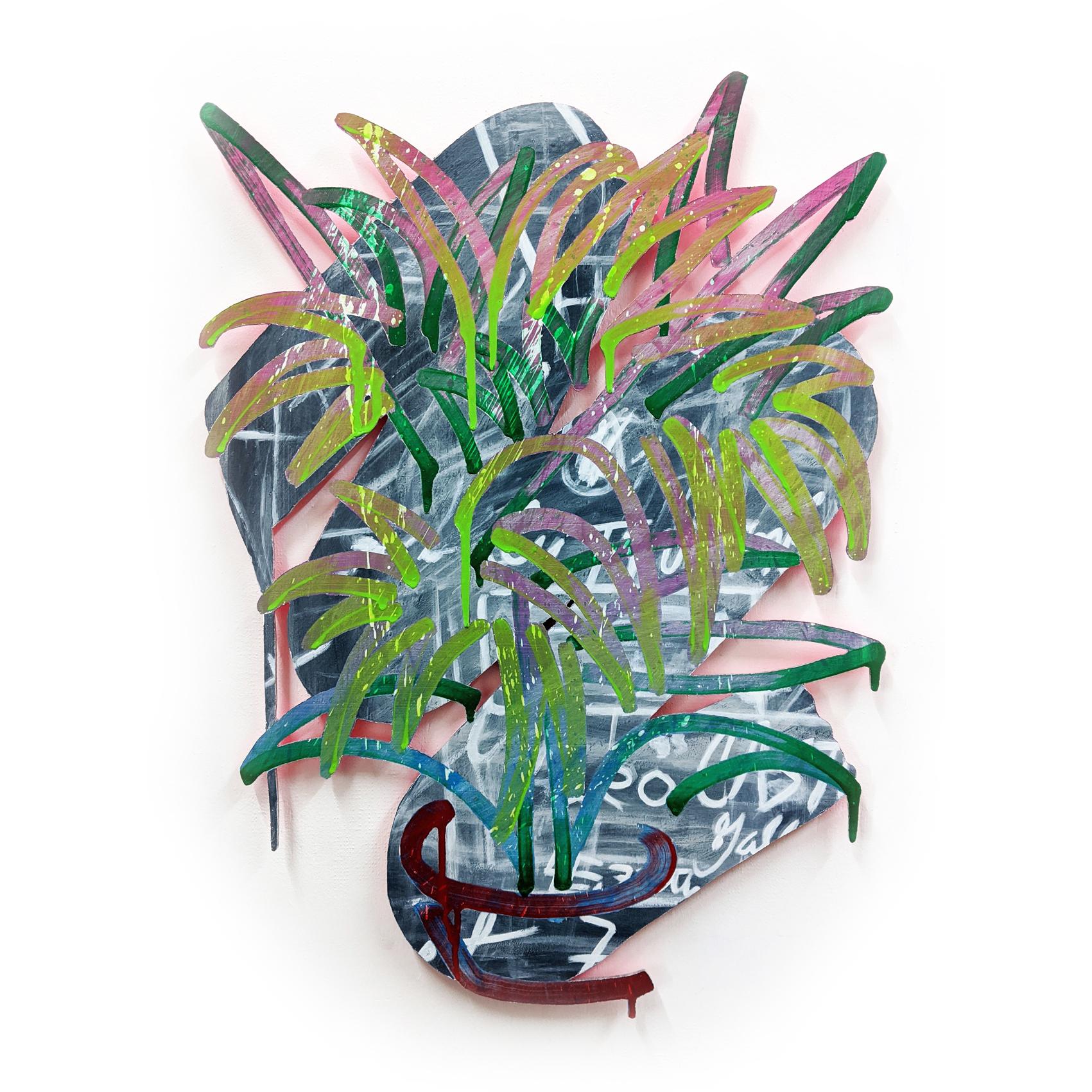Ralph Anderson - "Untitled (Houseplant Palette)" Acrylic on Aluminium ...