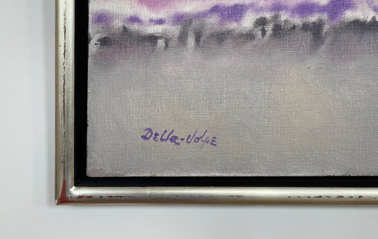 Ralph Della-Volpe - Distant Beach, sea and sky For Sale at 1stDibs