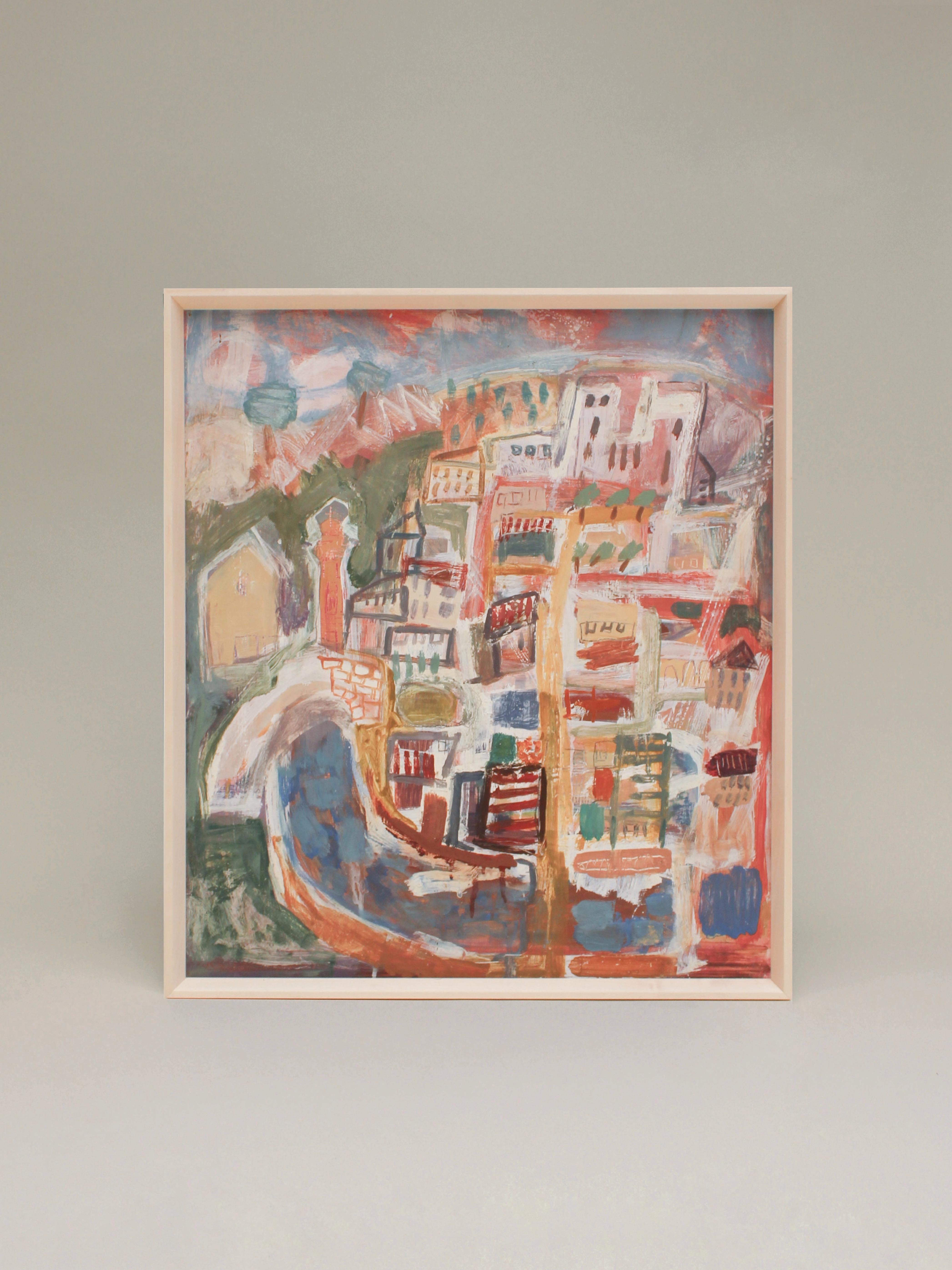 Ralph Dodd - Townscape Oil on Board, Ralph Dodd (1922-2012) For Sale at ...