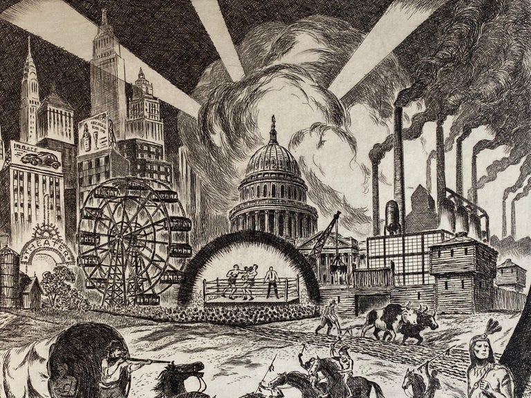 Ralph Fabri - “Americana” For Sale at 1stDibs