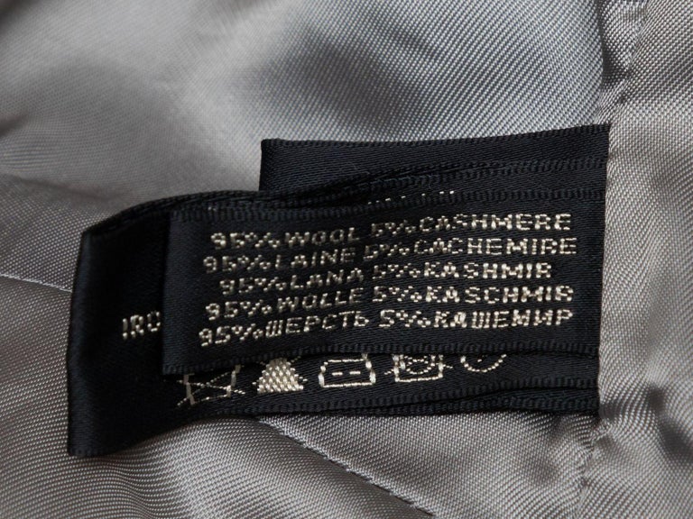 Ralph Lauren Black Label Black Wool and Cashmere Moto Jacket For Sale ...