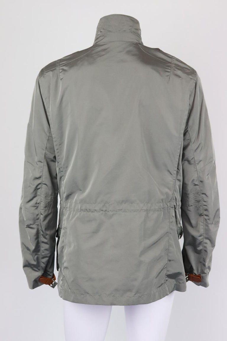 Ralph Lauren Black Label Men's Leather Trimmed Shell Utility Jacket ...
