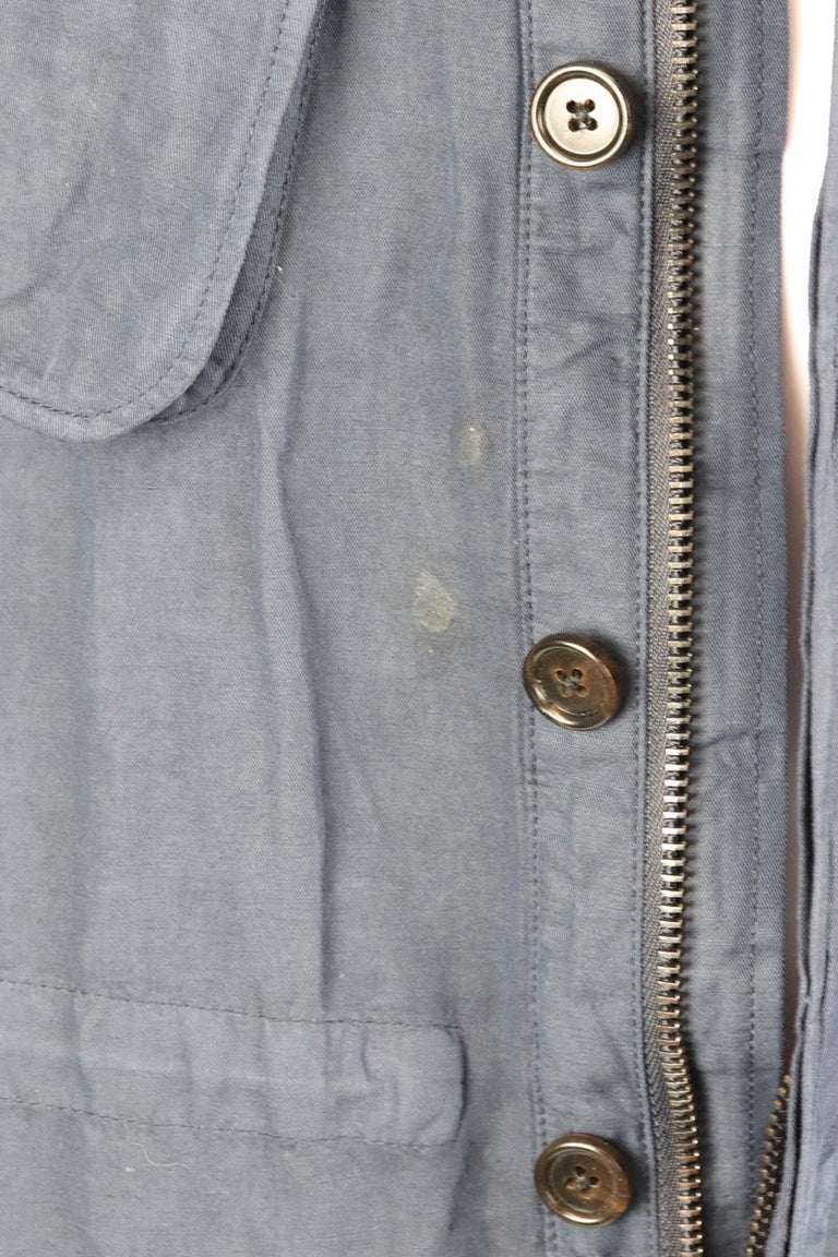 Ralph Lauren Black Label Mens Linen And Cotton Blend Utility Jacket