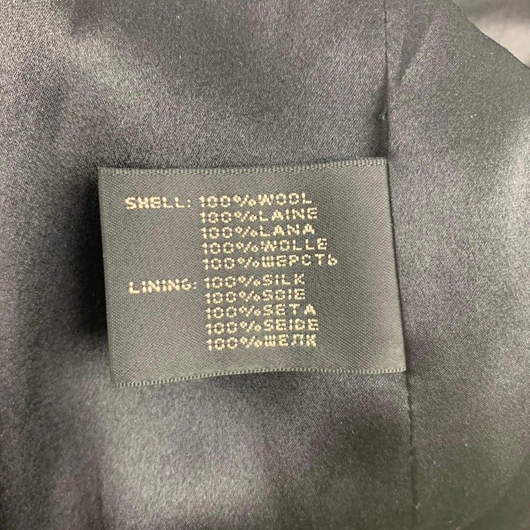 RALPH LAUREN Black Label Size 4 Black Wool Tails Jacket Blazer For Sale ...