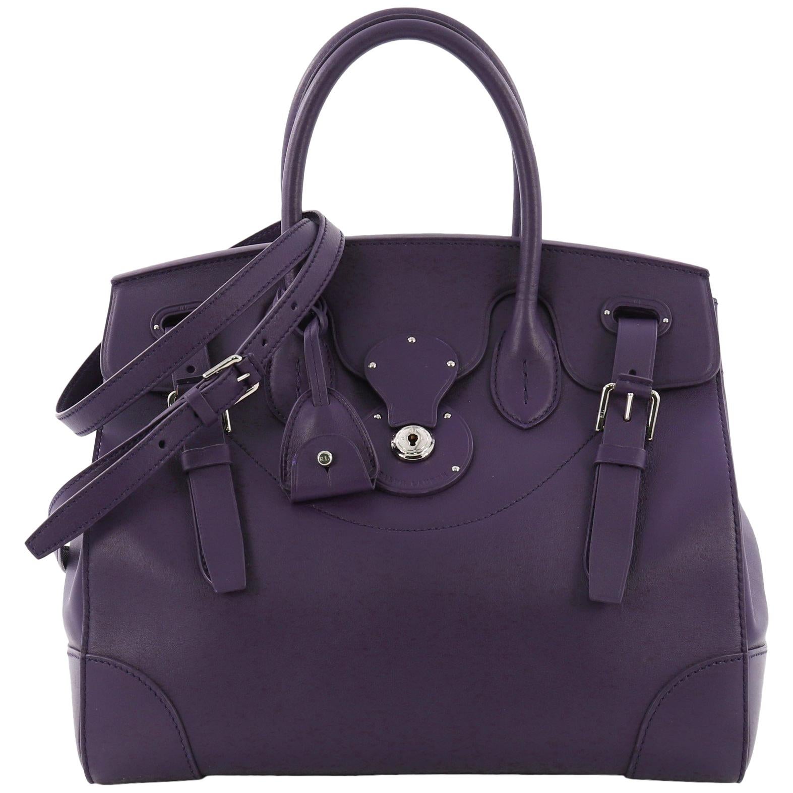 Ralph Lauren Red Handbag - 4 For Sale on 1stDibs