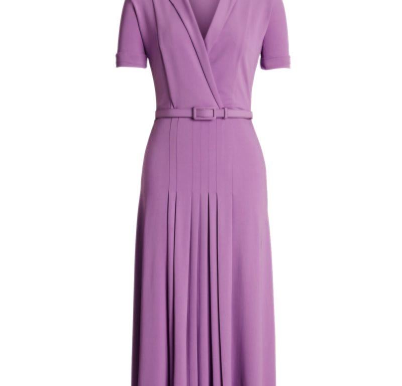 Ralph Lauren Collection Tabatha Jersey Day Dress For Sale at 1stDibs