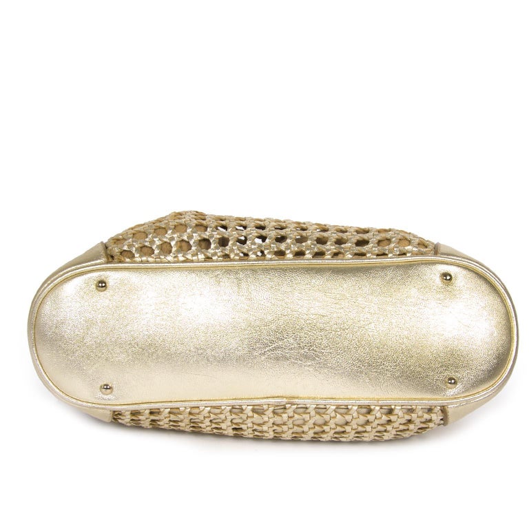 Ralph Lauren Gold Top Handle Bag For Sale at 1stDibs | ralph lauren ...