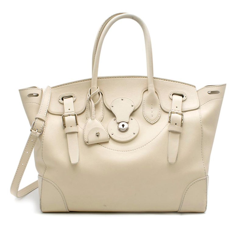 Ralph Lauren Ivory Soft Ricky Bag at 1stDibs | ralph lauren soft ricky bag