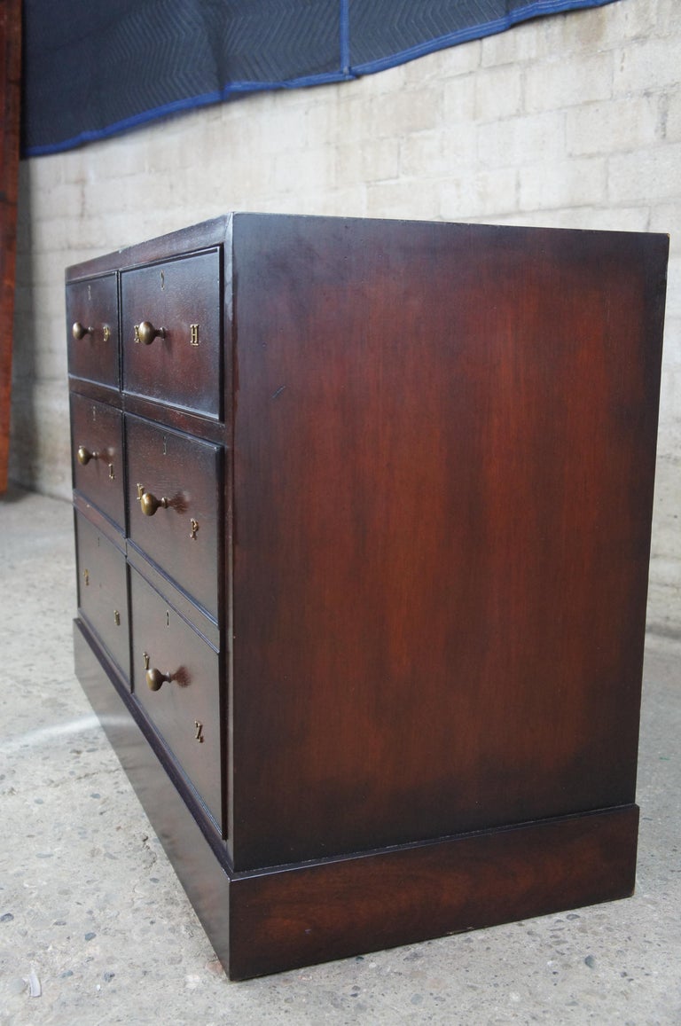 Ralph Lauren New Bohemian ABC Dresser Block Chest Bachelor File Cabinet ...