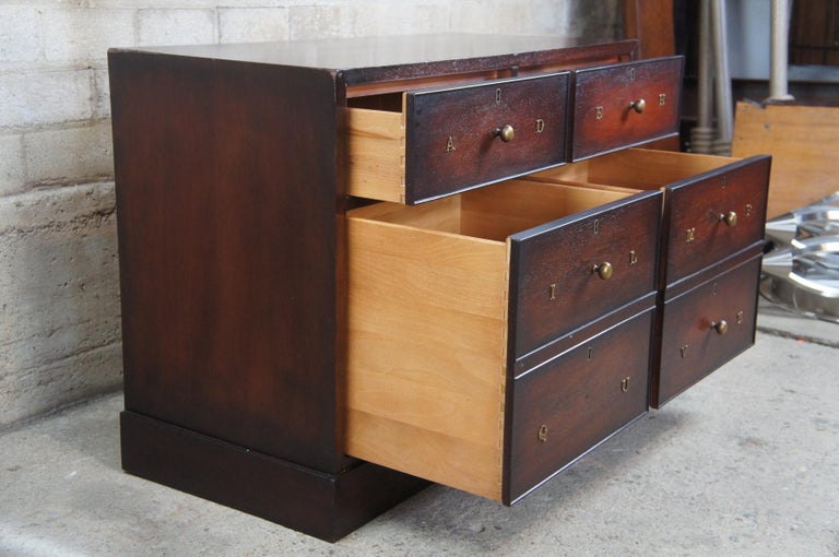 Ralph Lauren New Bohemian ABC Dresser Block Chest Bachelor File Cabinet ...