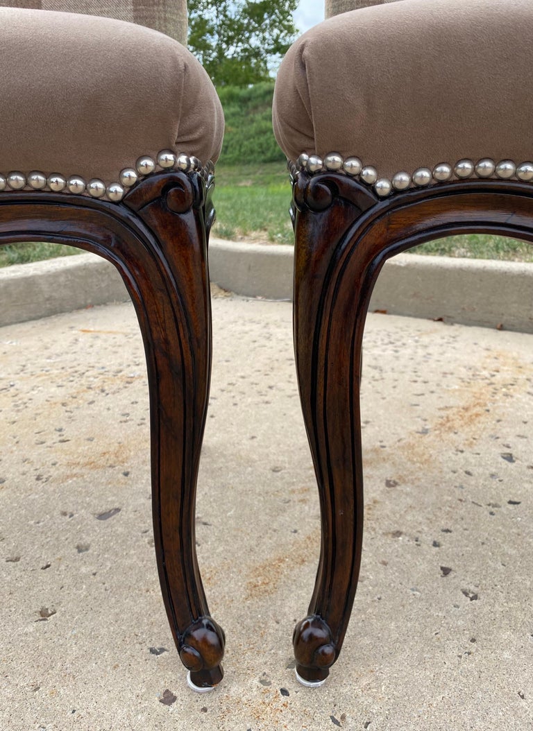 Ralph Lauren Noble Estate Classic Carved Wood Dining Side Chair, Iconic ...