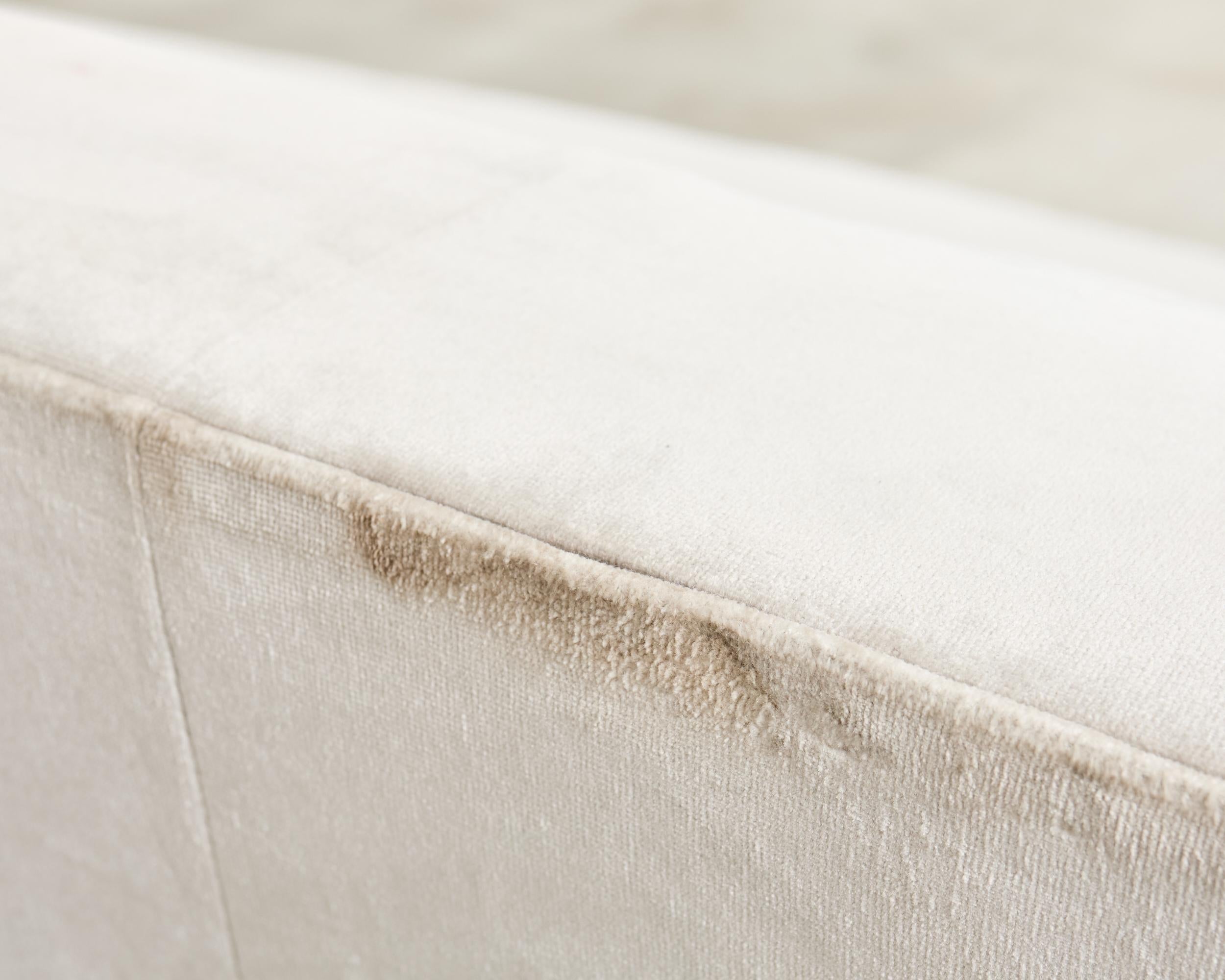 Ralph Lauren Tremont Slope Arm Velvet Sofa For Sale at 1stDibs