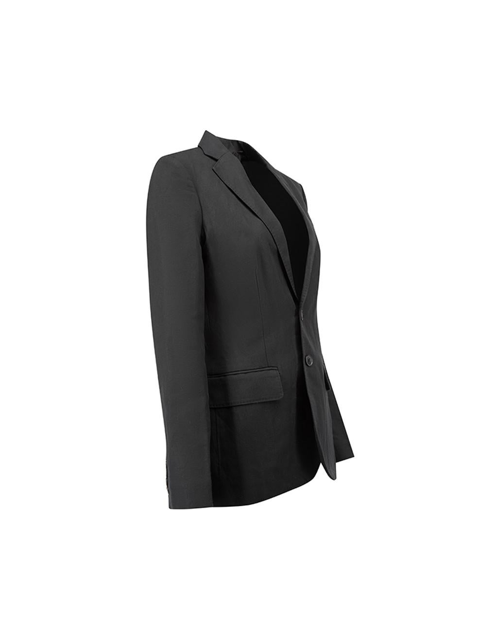 Ralph Lauren Women's Polo Ralph Lauren Black Linen Single Breasted ...