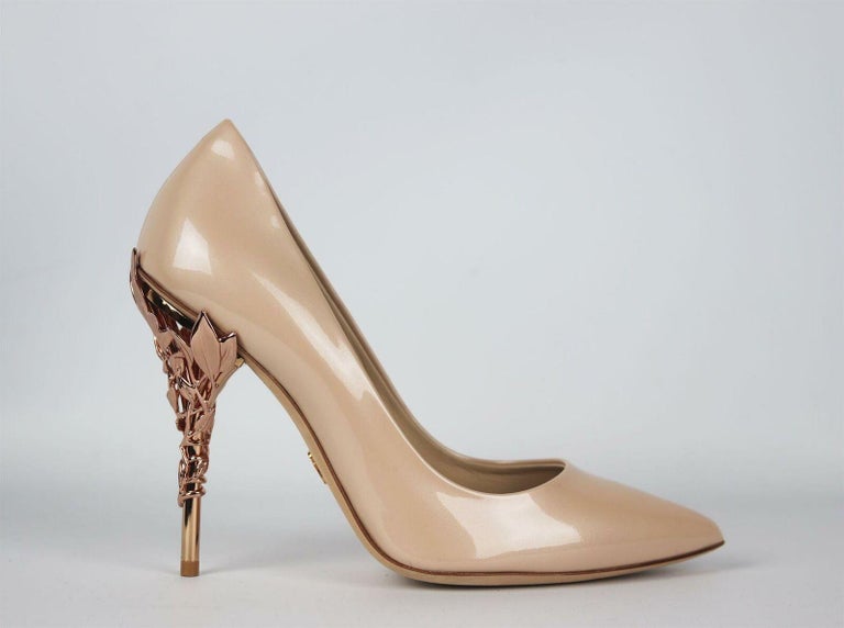 Ralph and Russo Patent Leather Pumps at 1stDibs