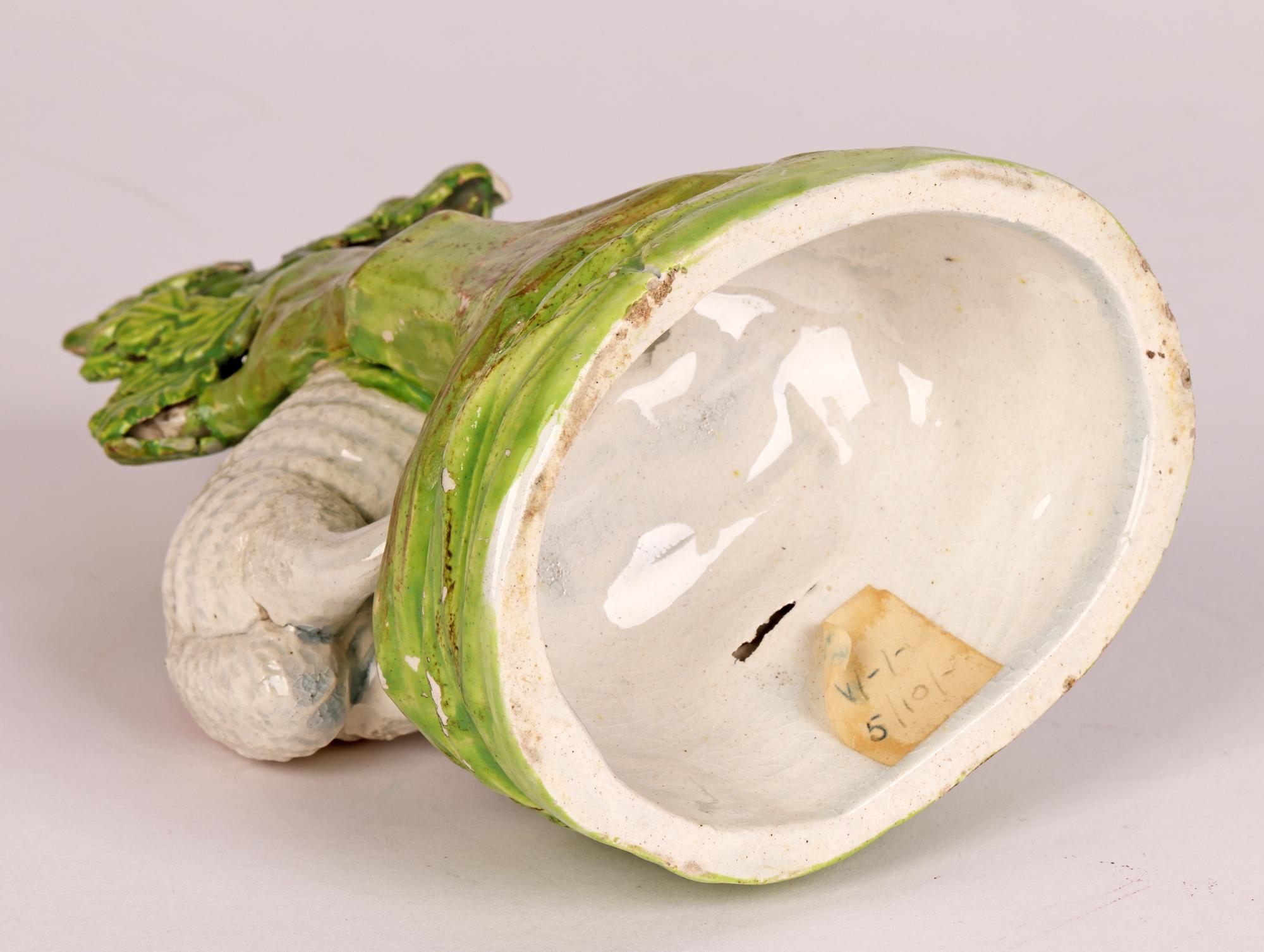 Ralph Salt Staffordshire Pearlware Pottery Ewe and Lamb Bocage Figure ...