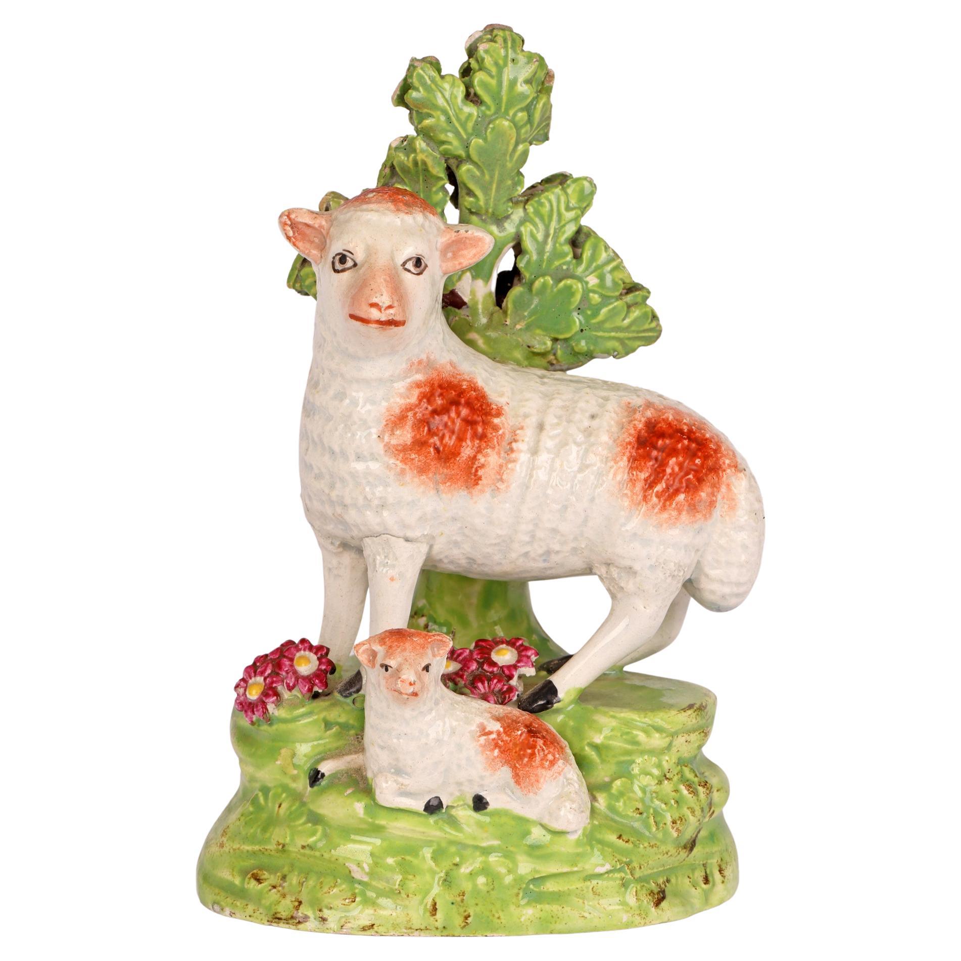 Antique English Pottery Sherratt Staffordshire Pearlware Figure of a ...