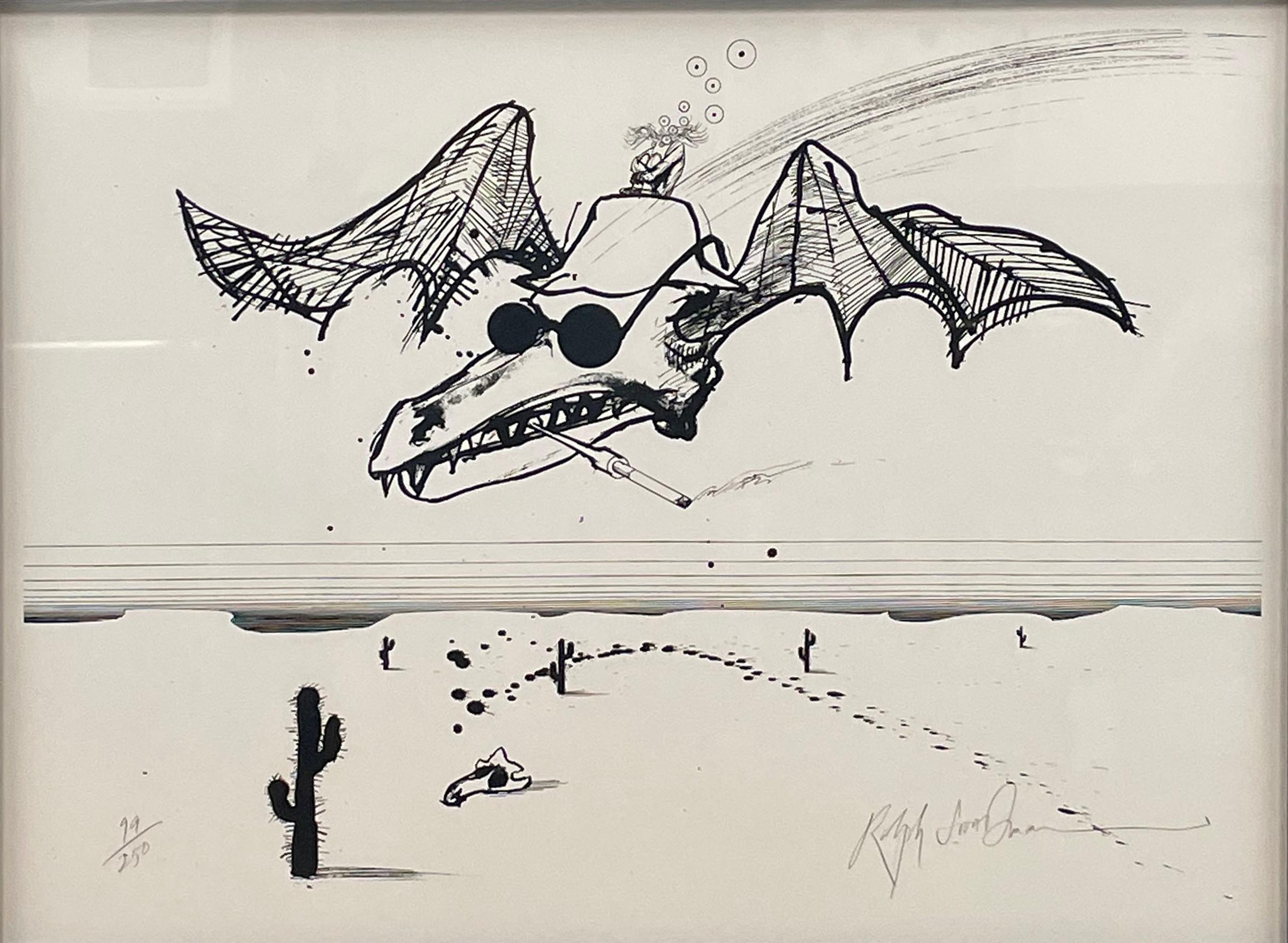 Ralph Steadman Portrait Prints - 5 For Sale at 1stDibs
