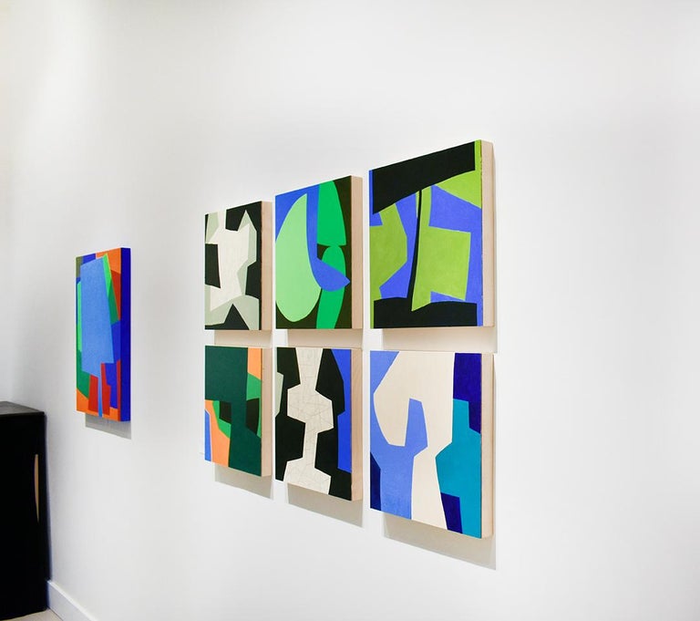 Ralph Stout - Small #18 (Contemporary Abstract Colorblock Painting in ...