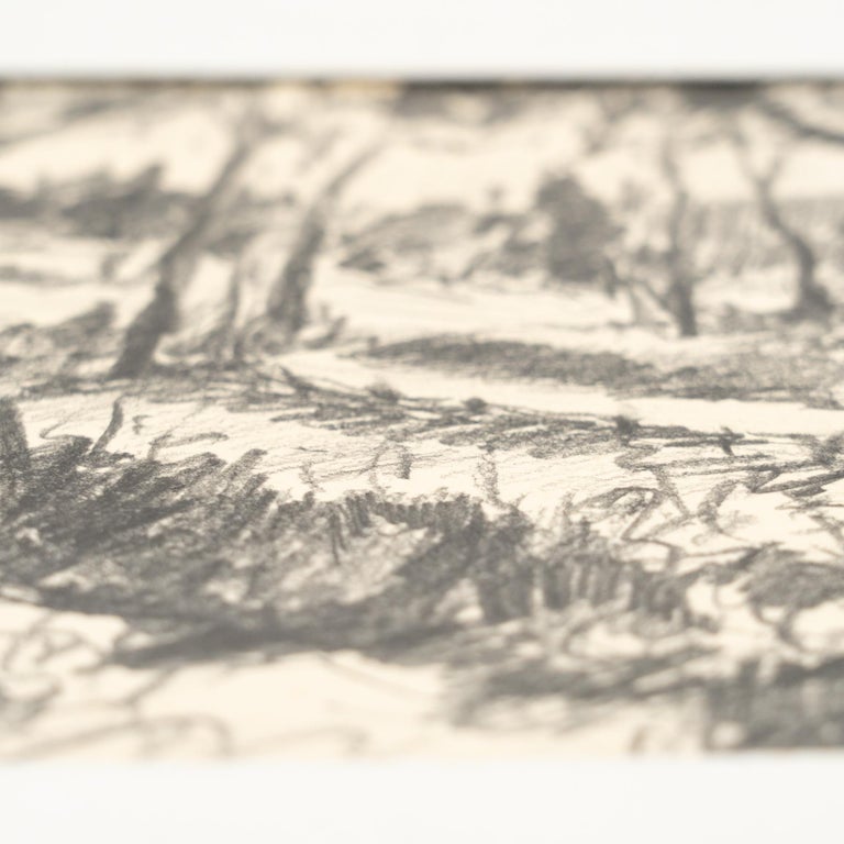 Ramon Duran Font Drawing, circa 1960 For Sale at 1stDibs